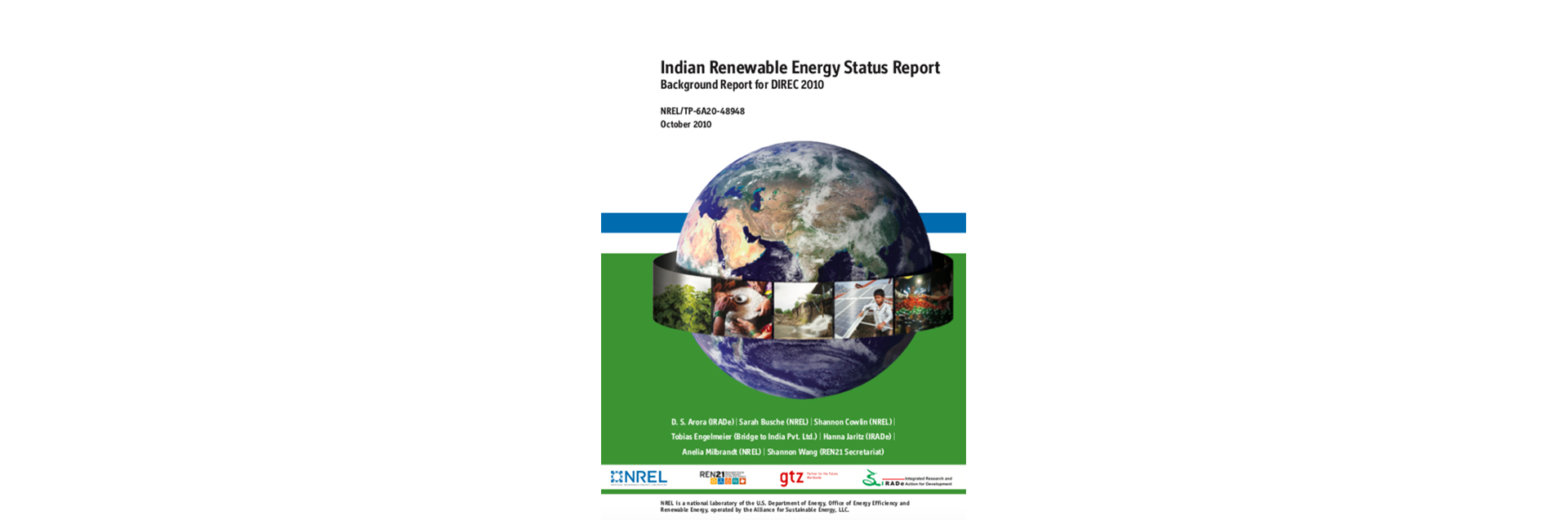 2010 Indian Renewable Energy Status Report - REN21